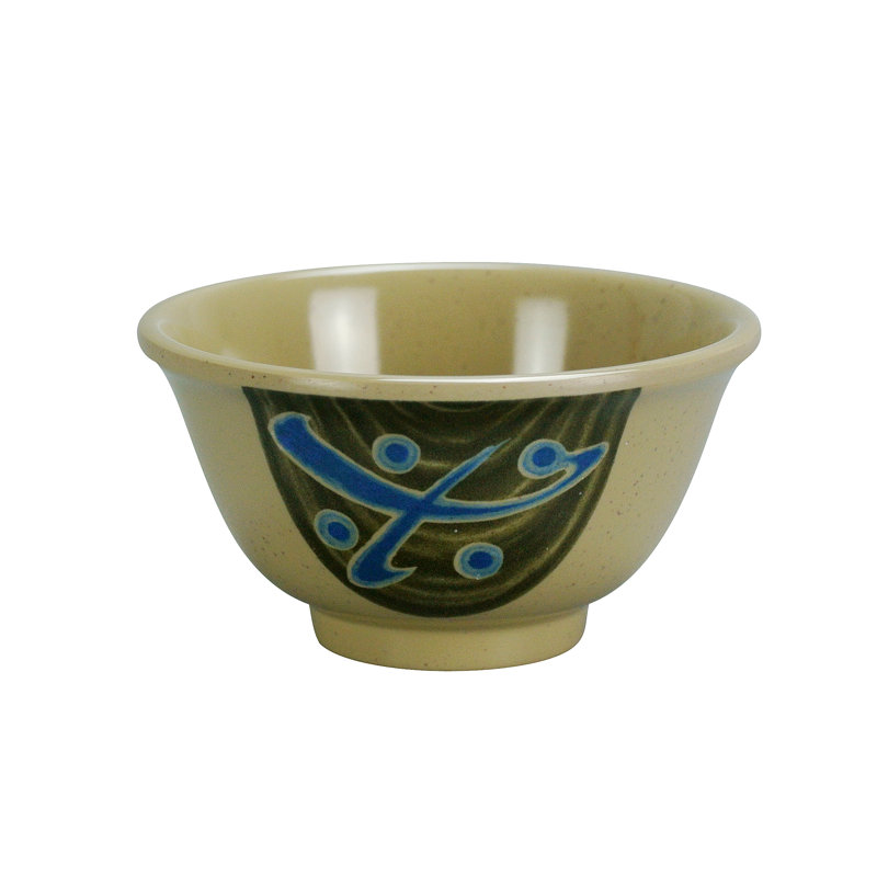 Yanco 5 oz. Japanese Melamine Rice Bowl | Wayfair
