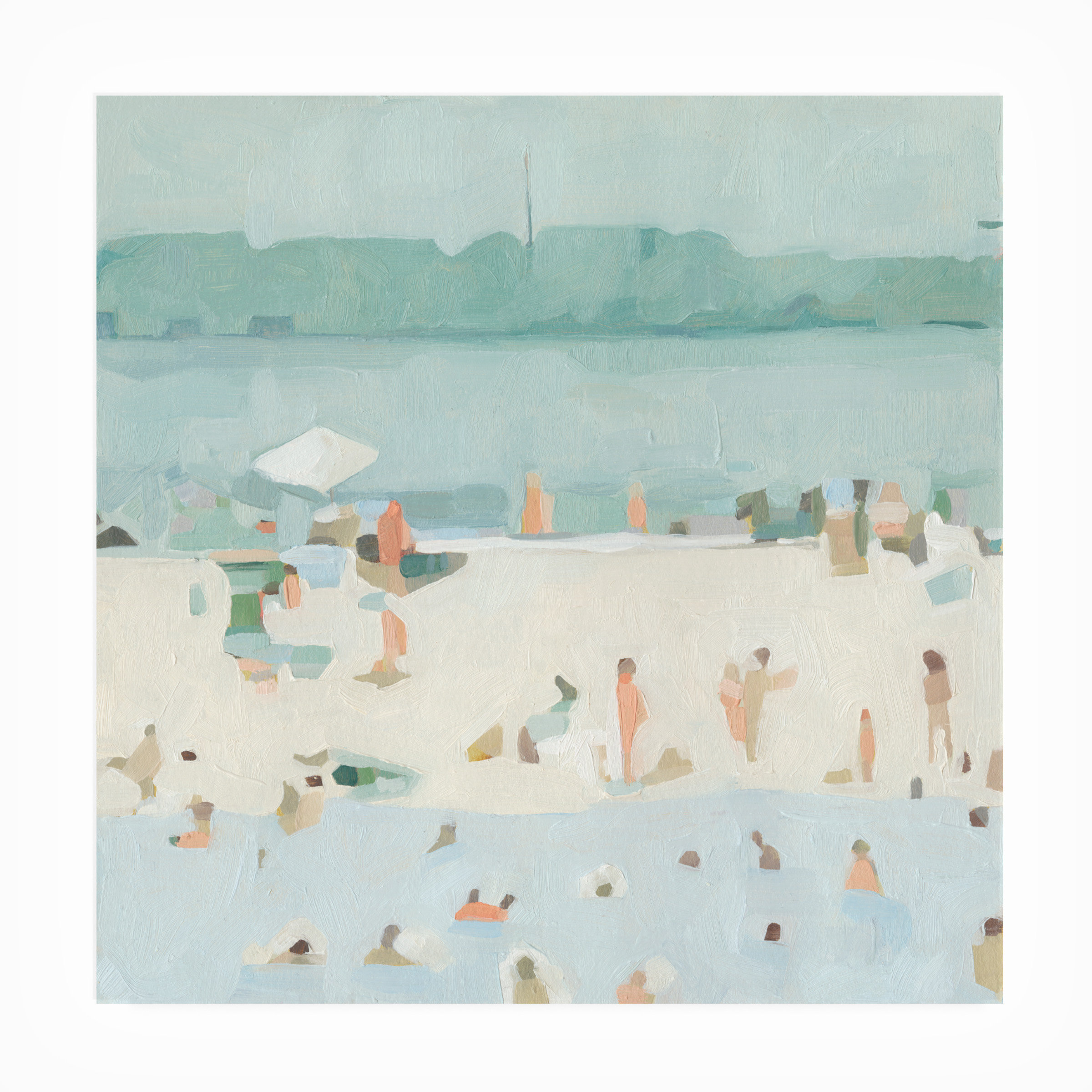 Rosecliff Heights Ahull Sea Glass Sandbar I Outdoor Wall Decor | Wayfair