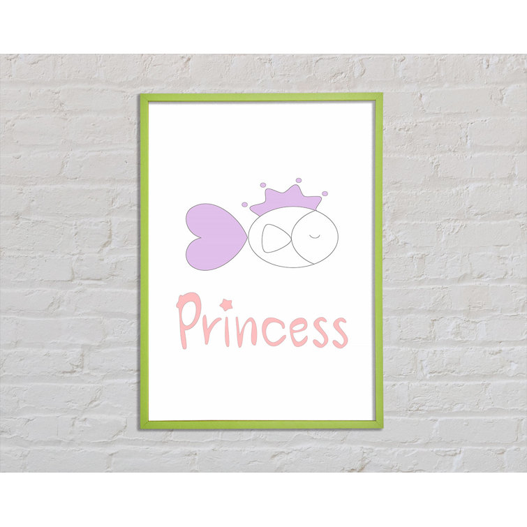 Happy Larry Anthonie Princess Fish - Single Picture Frame Art Prints ...