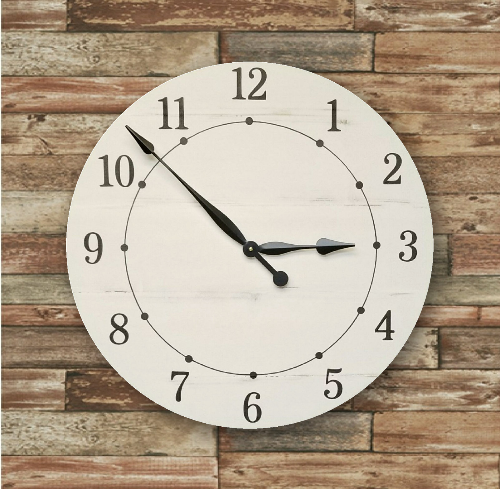 Laurel Foundry Modern Farmhouse® Oversized Brassfield Wall Clock ...