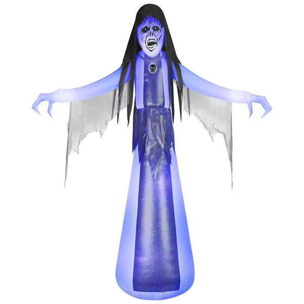 Gemmy Industries Animated Lightshow Mixed Media-Waist Turning ...