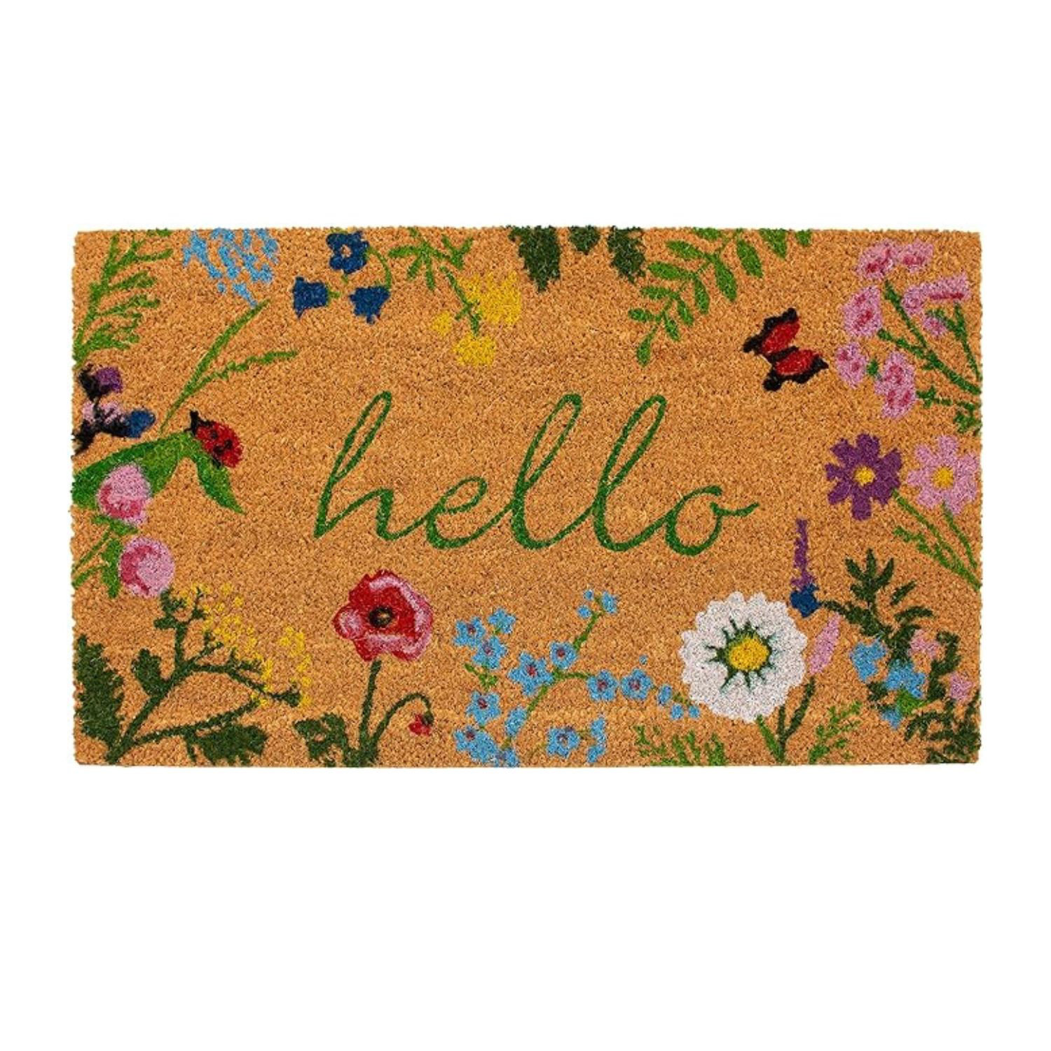 Gracie Oaks Mishak Non-Slip Outdoor Doormat | Wayfair