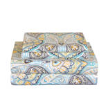 Laura Ashley Marissa 200 Thread Count Floral 100% Cotton Percale Sheet ...