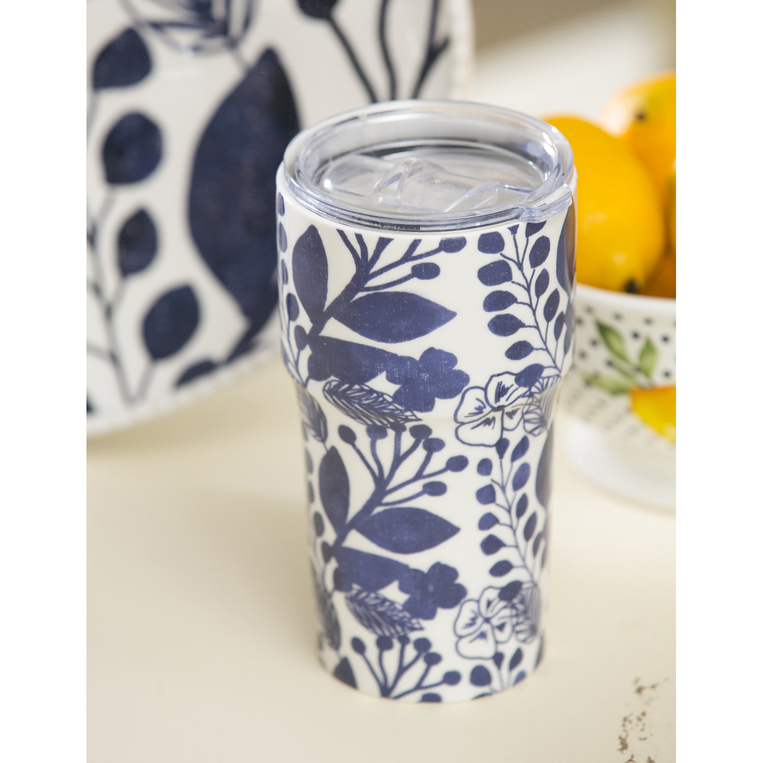 Cypress Home Lemon Drop 13 oz Travel Tumbler | Wayfair