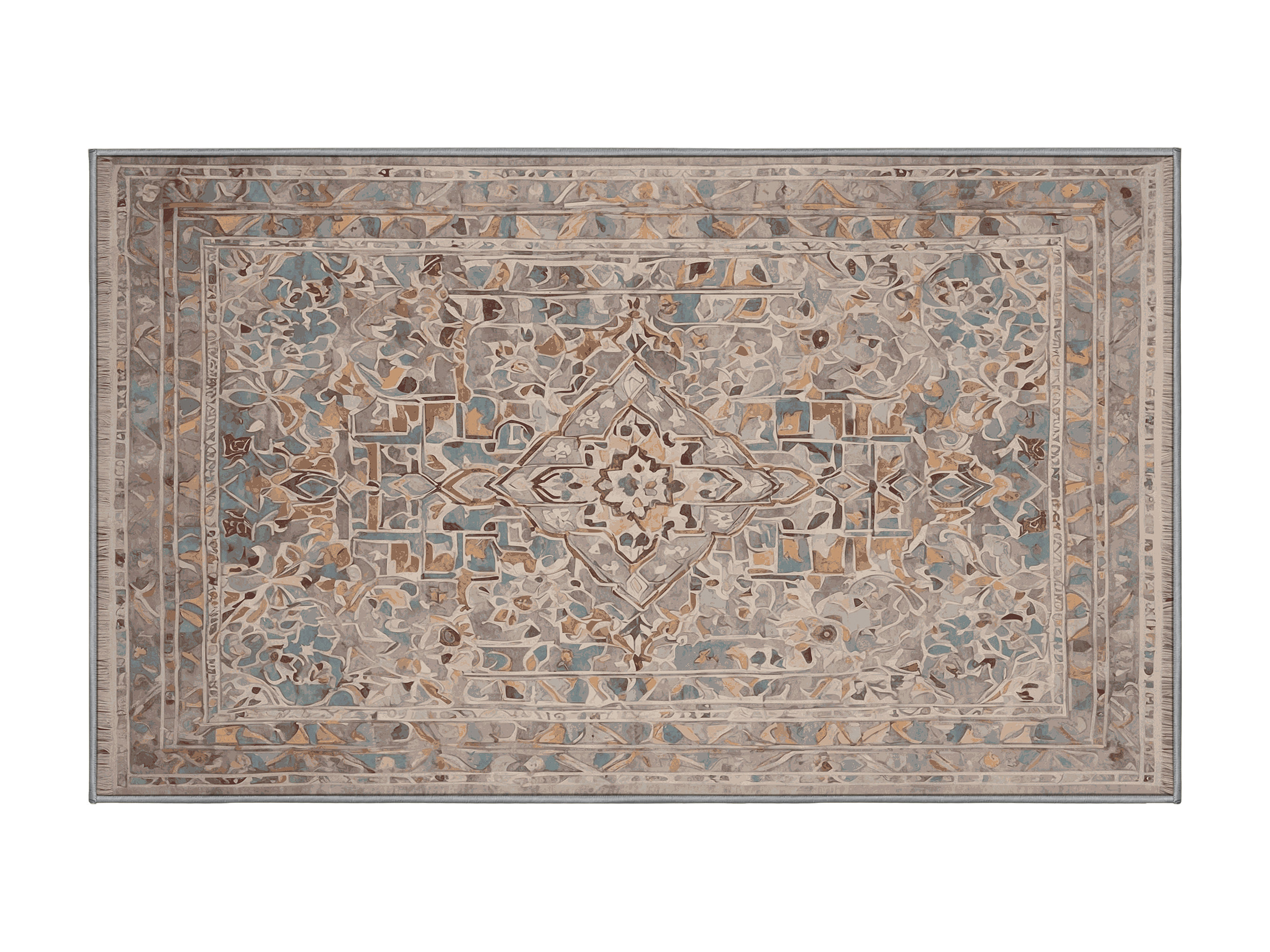 Canora Grey Silky Soft Plush Gray Area Rug | Wayfair
