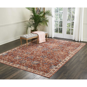 Astoria Grand Performance Brick Rug & Reviews | Wayfair