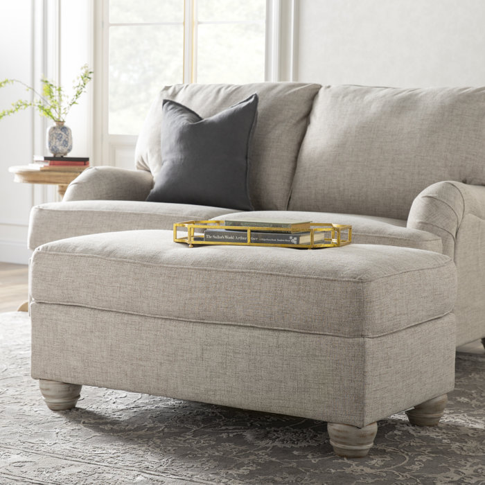 Kelly Clarkson Home Cantata Upholstered Ottoman & Reviews | Wayfair