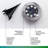 Bell + Howell Bell+Howell Stainless Steel Solar Powered Swivel LED Disk ...
