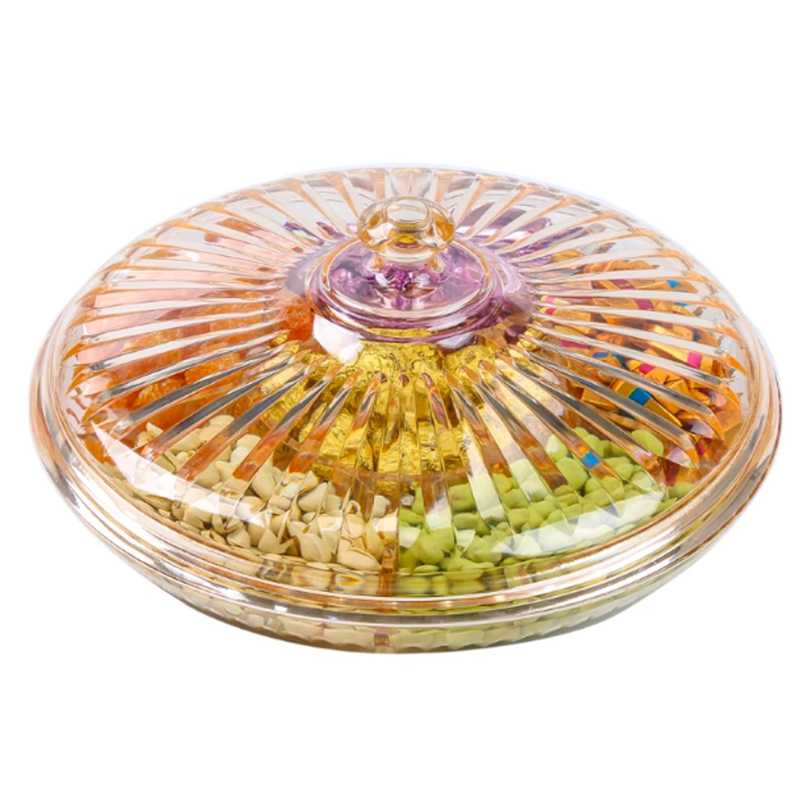 Rosdorf Park Creative Acrylic Multi-Purpose Party Snack Tray With Lid ...