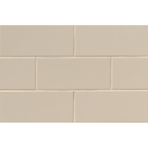 Parvatile Nantucket 4" x 10" Ceramic Subway Tile & Reviews | Wayfair