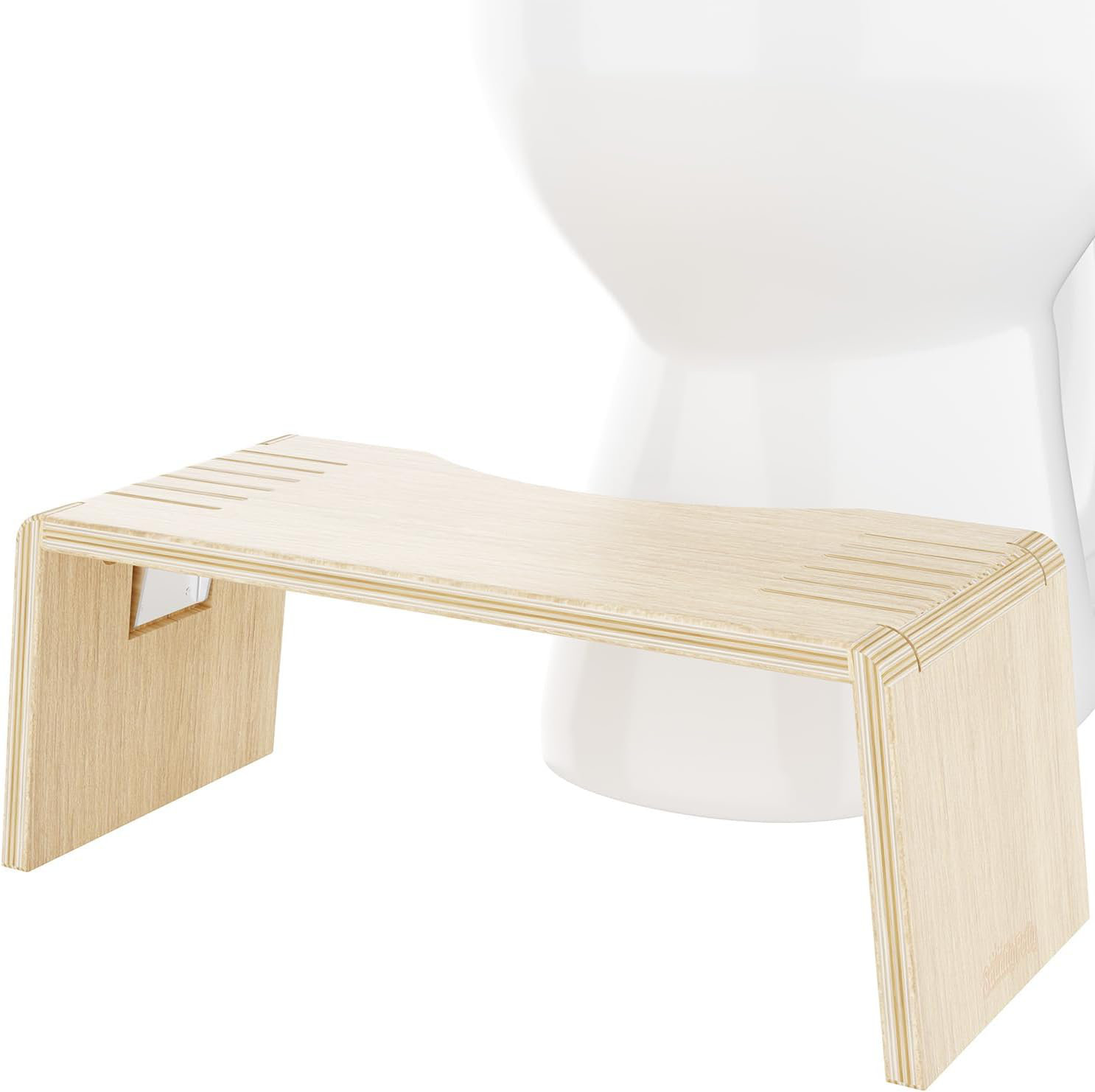 Squatty Potty Oslo Oak Folding Toilet Stool - Wayfair Canada
