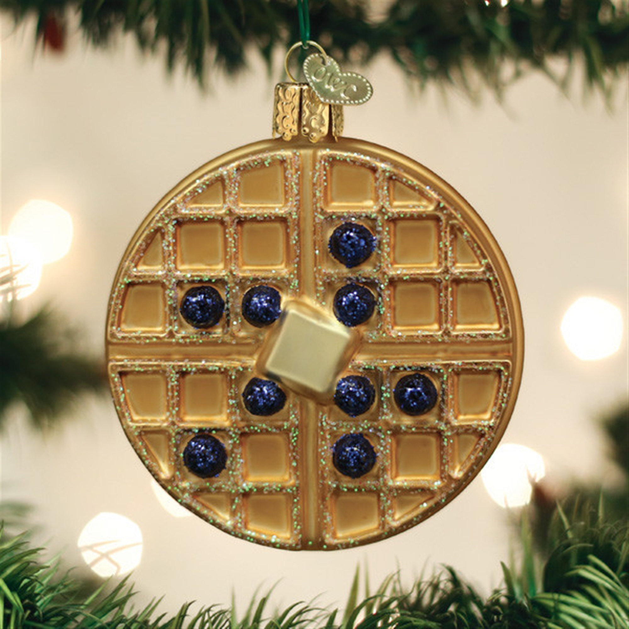 Old World Christmas Waffle Hanging Figurine Ornament | Wayfair