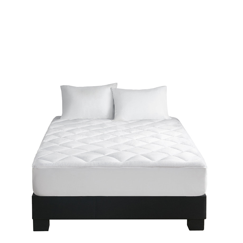 Alwyn Home Marimon All-Season Reversible Mattress Pad With Temperature ...