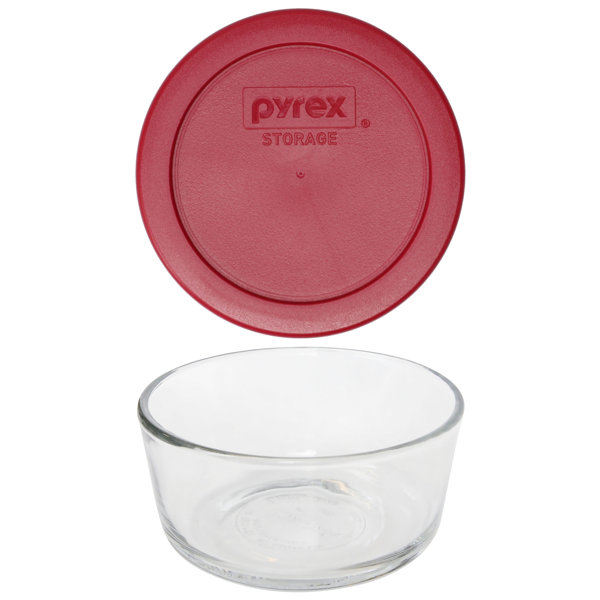 Pyrex 7200 Glass Bowl & 7200-PC Matching Lid | Wayfair