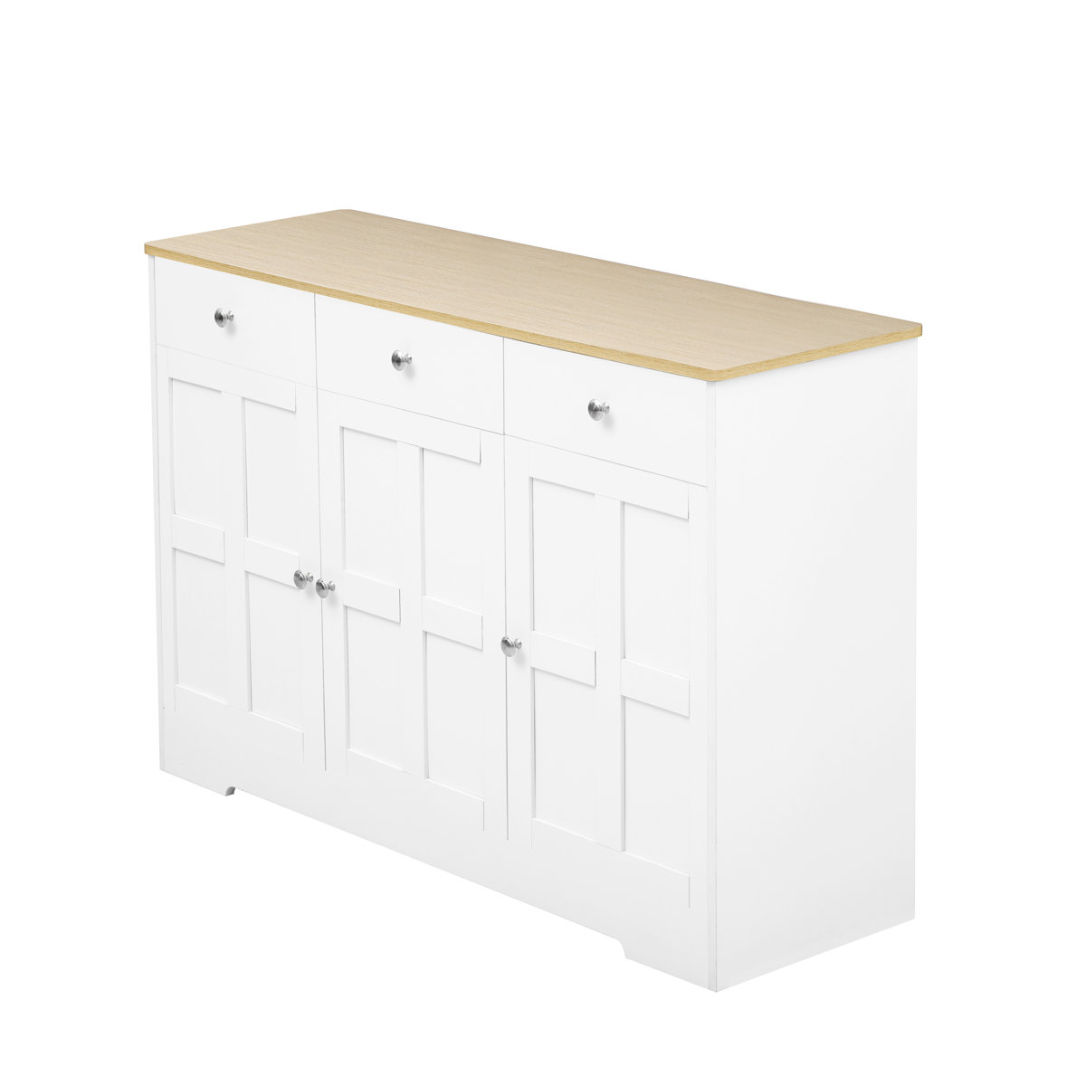 Winston Porter Locker Storage Sideboard With Drawers For Dining Room ...