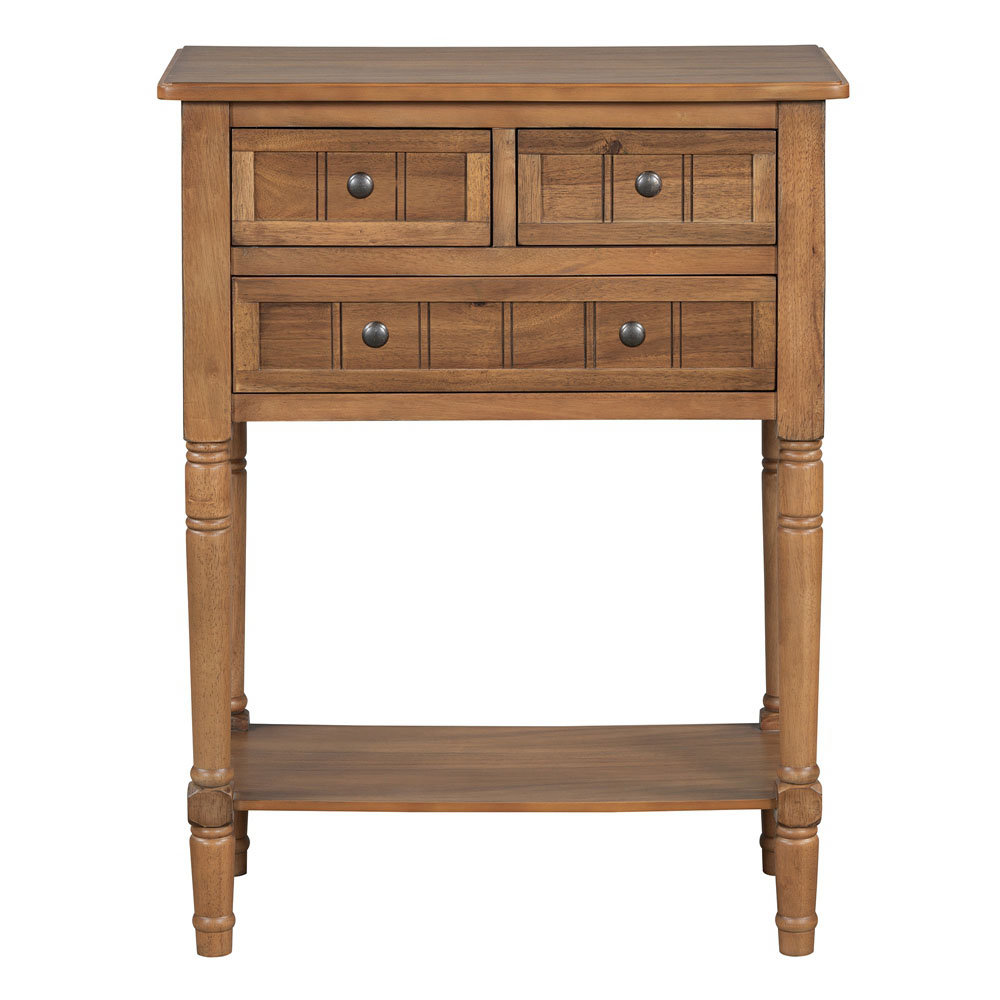 Alcott Hill® Exquisite Console Table With Three Storage Drawers And ...