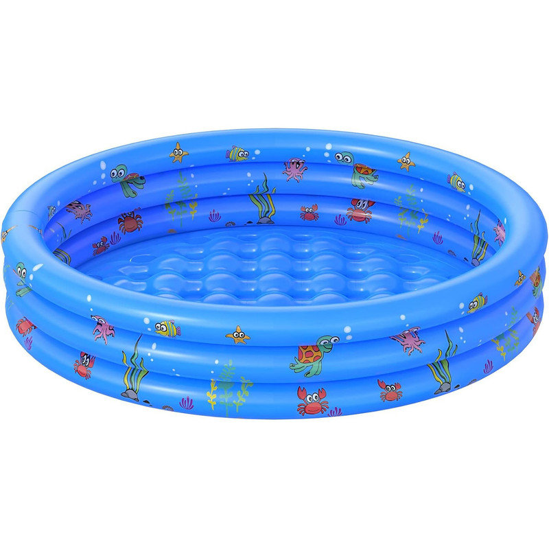JASODI Garden Round Inflatable Baby Swimming Pool, Portable Inflatable ...