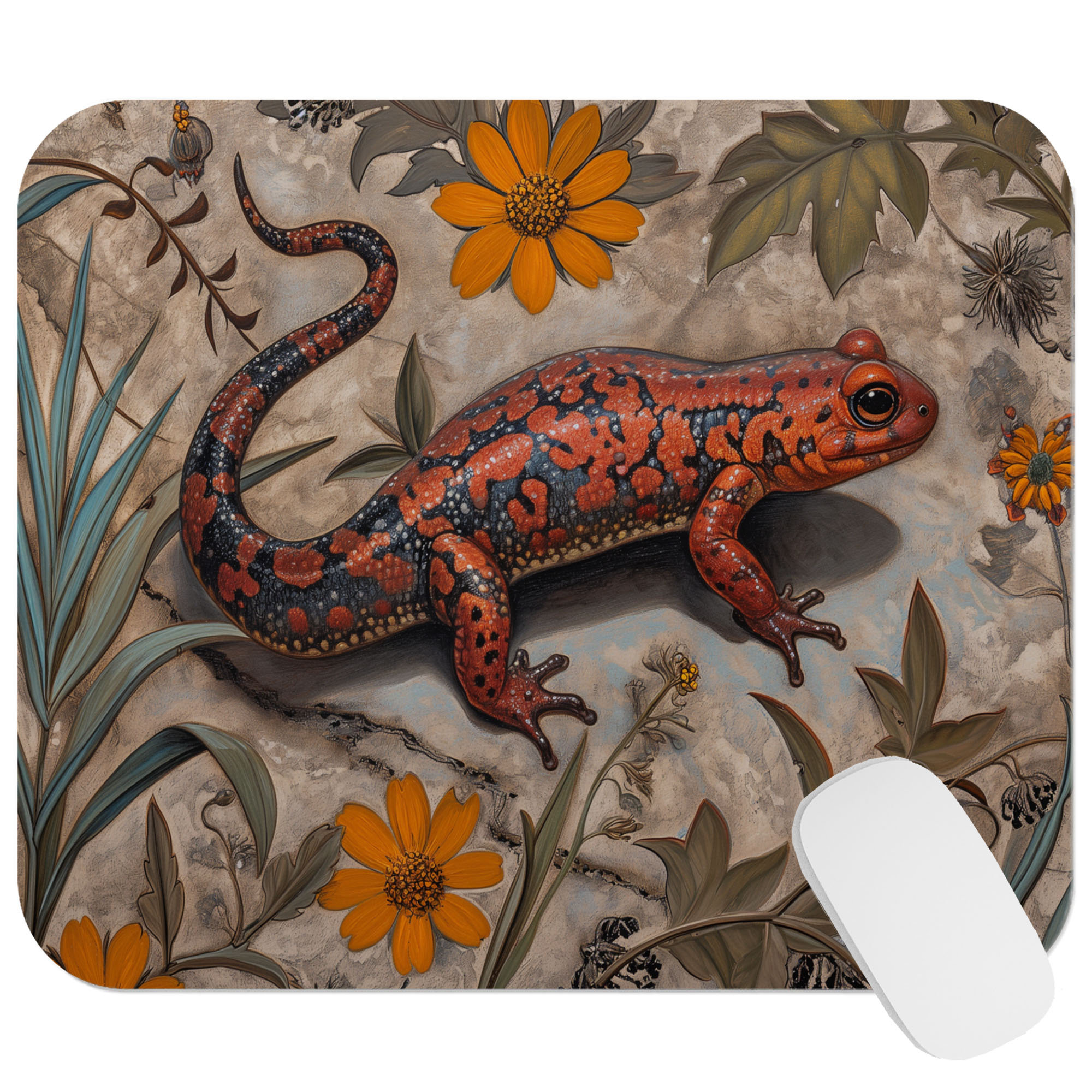 Astoria Grand Animals Salamander Pattern II William Morris Cottage ...