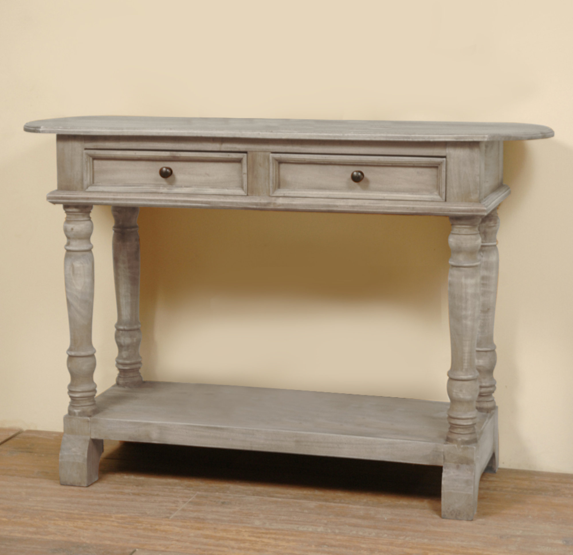 One Allium Way® Shabby Elegance Cottage 47 In. Salvage Rectangle Solid ...