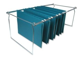 Sparco Products Hanging File Folder Frames, Letter, Stainless Steel ...