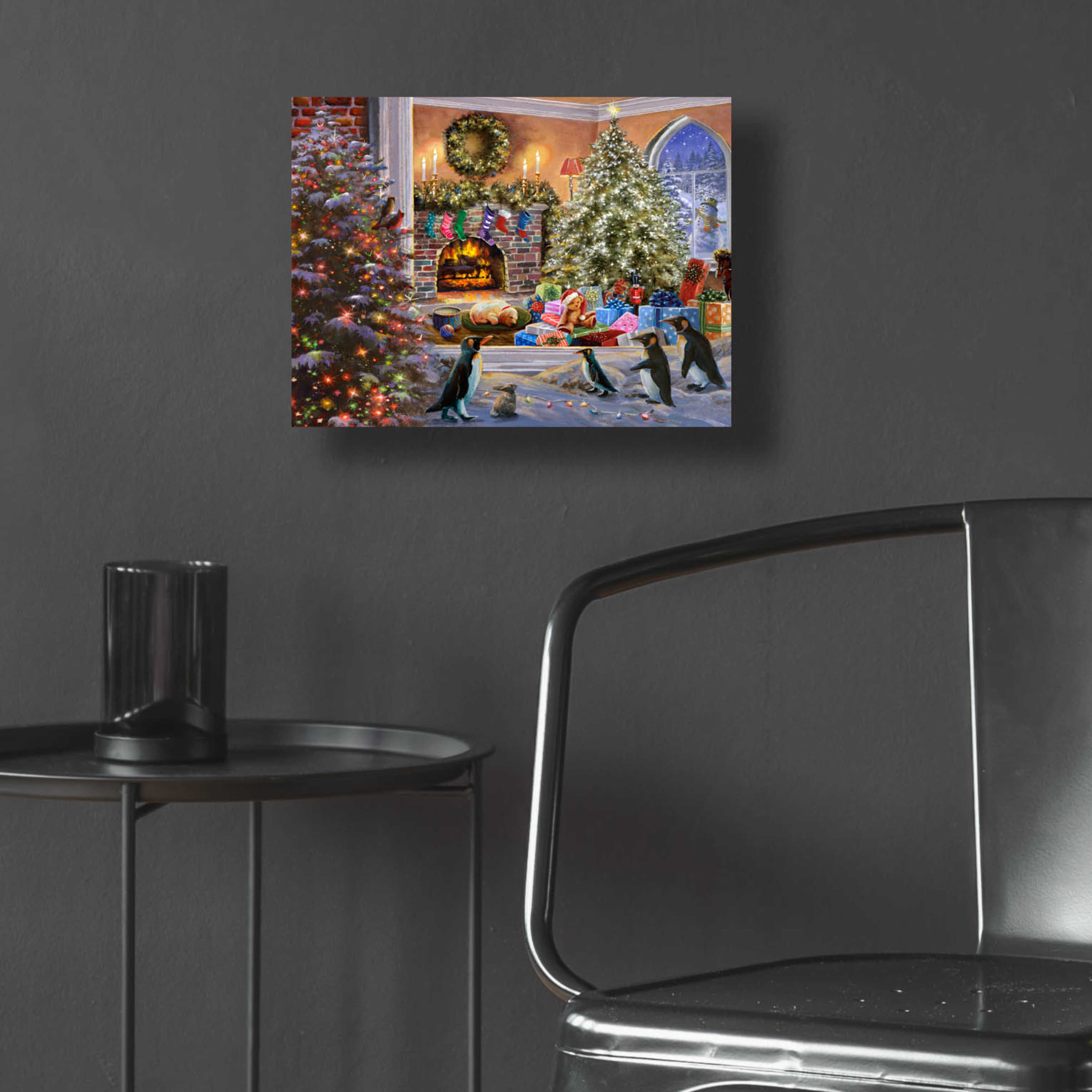 The Holiday Aisle® 'A Magical View to Christmas' by Nicky Boehme, Acrylic Glass Wall Art | Wayfair