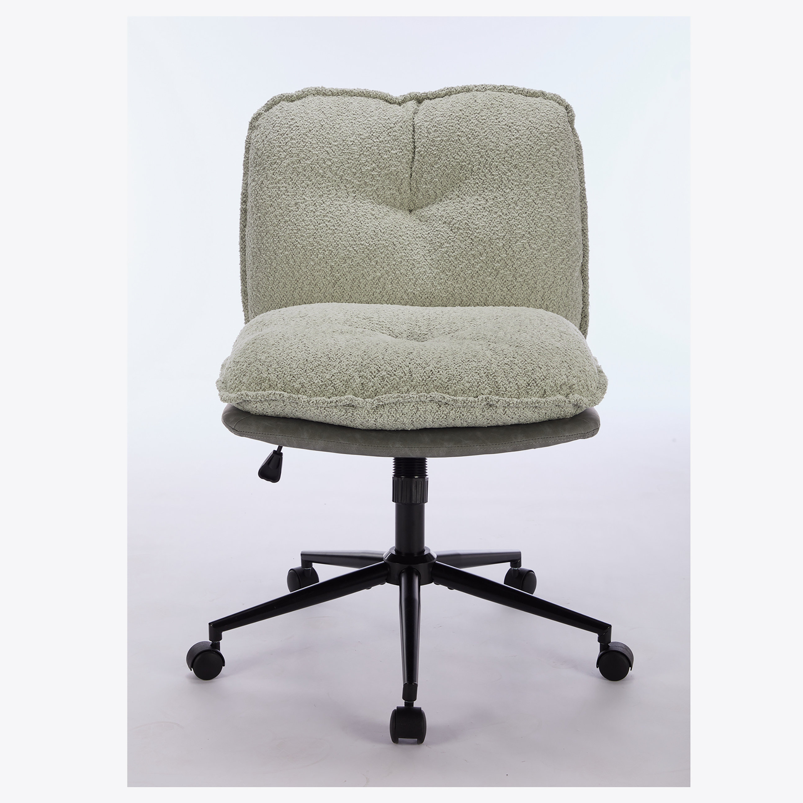 Ivy Bronx Oversize Seat Cirss Cross Chair with Wheels, Elegant Design ...