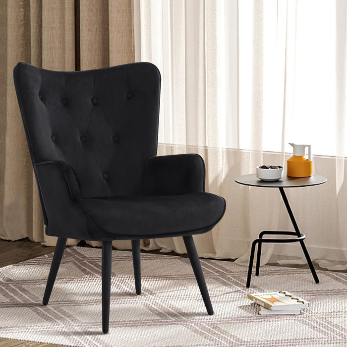 Mercer41 Upholstered Wingback Chair & Reviews | Wayfair