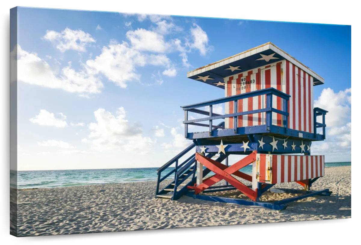Elephant Stock Florida Patriotic Lifeguard Tower | Wayfair