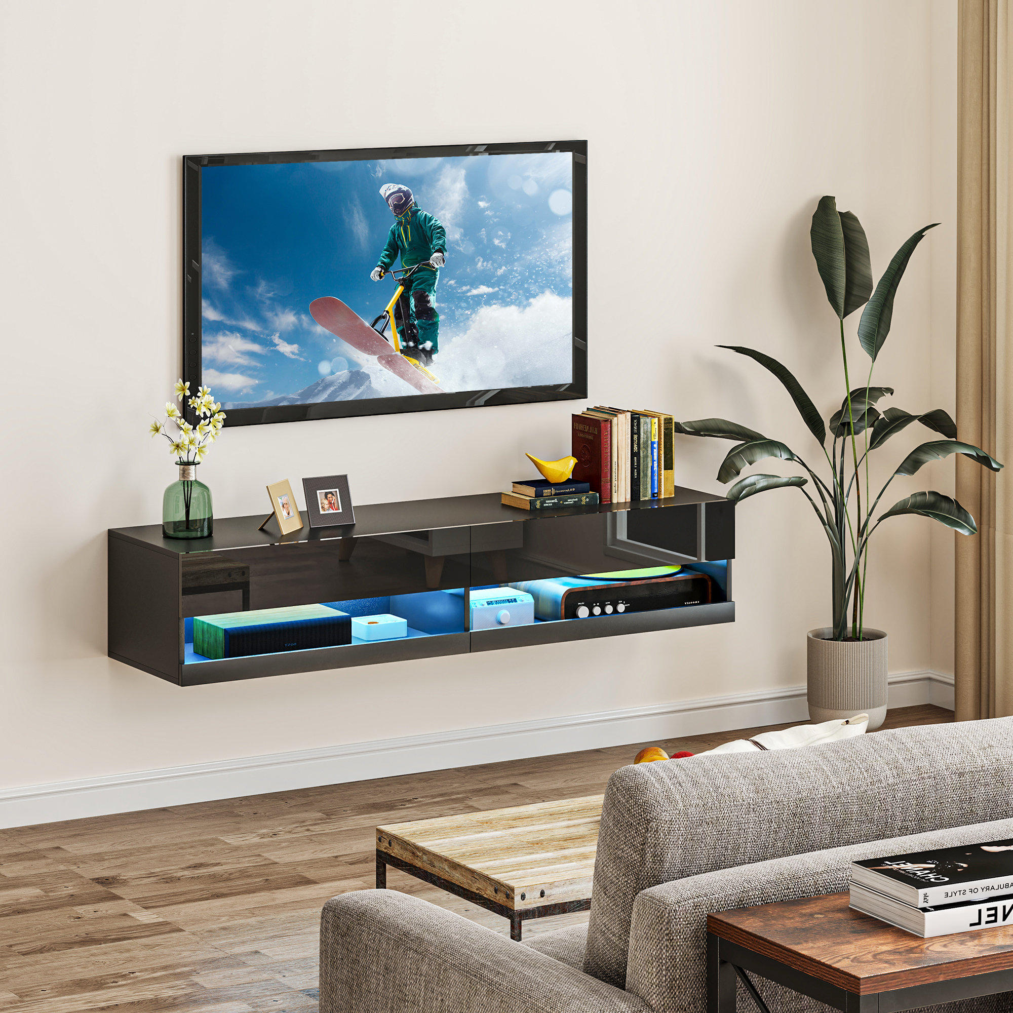 Ivy Bronx Austin-James TV Stand for TVs up to 65" & Reviews | Wayfair.ie