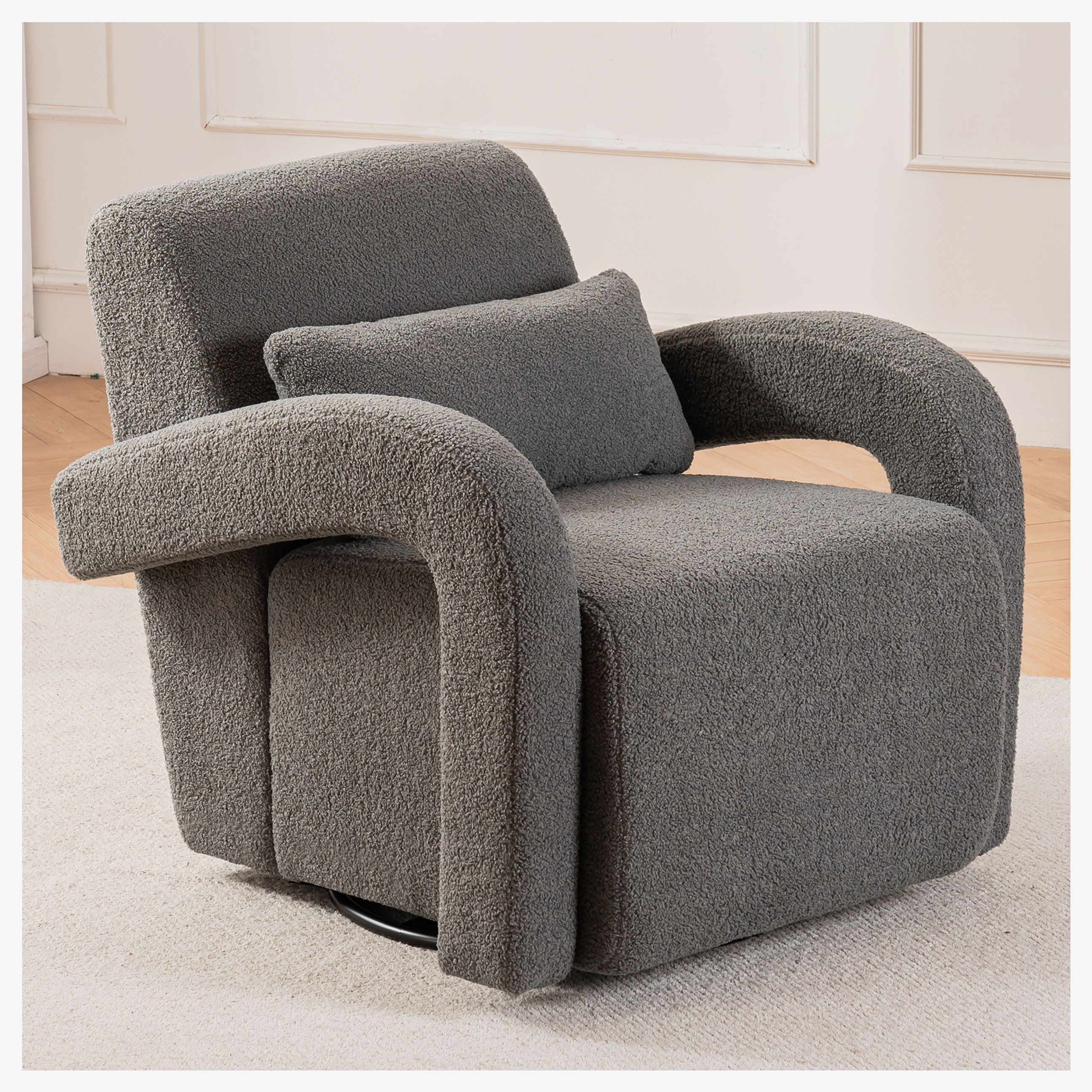 Latitude Run® Cozy Armchair - Modern Sturdy Lounge Chair | Wayfair