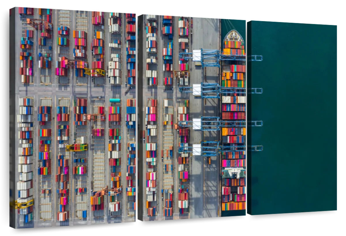 Elephant Stock Seaport From Above | Wayfair