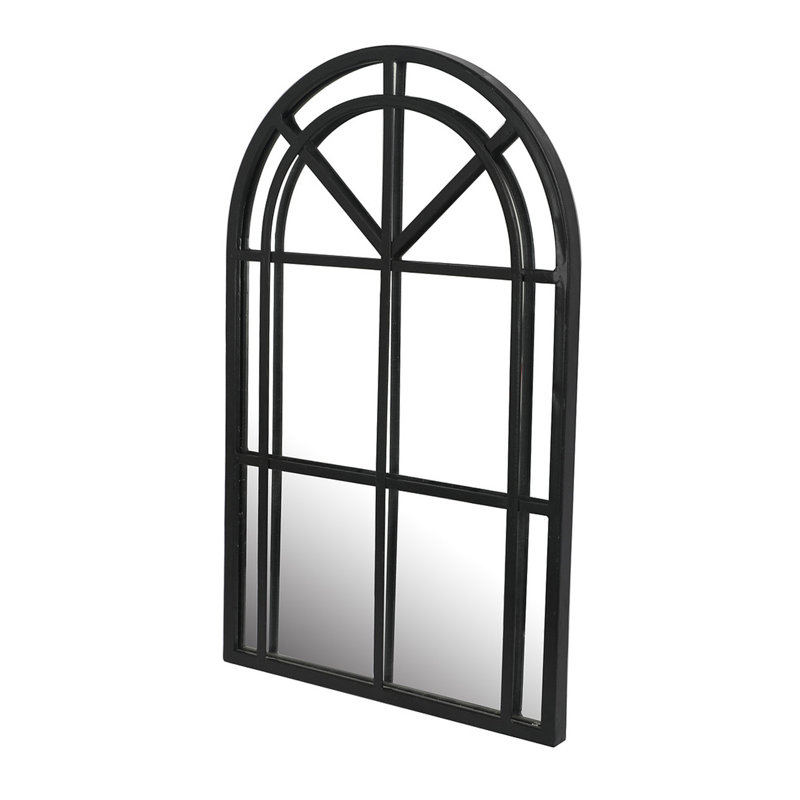 17 Stories Ders Metal Farmhouse Wall Mirror & Reviews | Wayfair