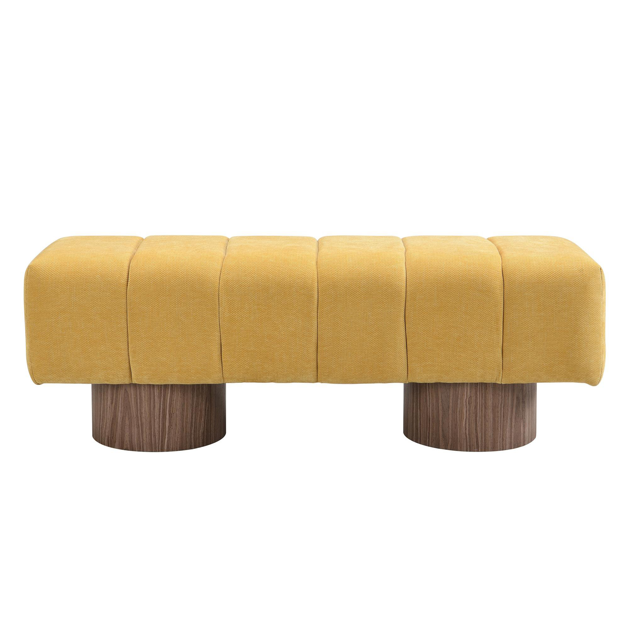 Latitude Run® Upholstered Dining Bench for Dining Room, No-Assembly End ...