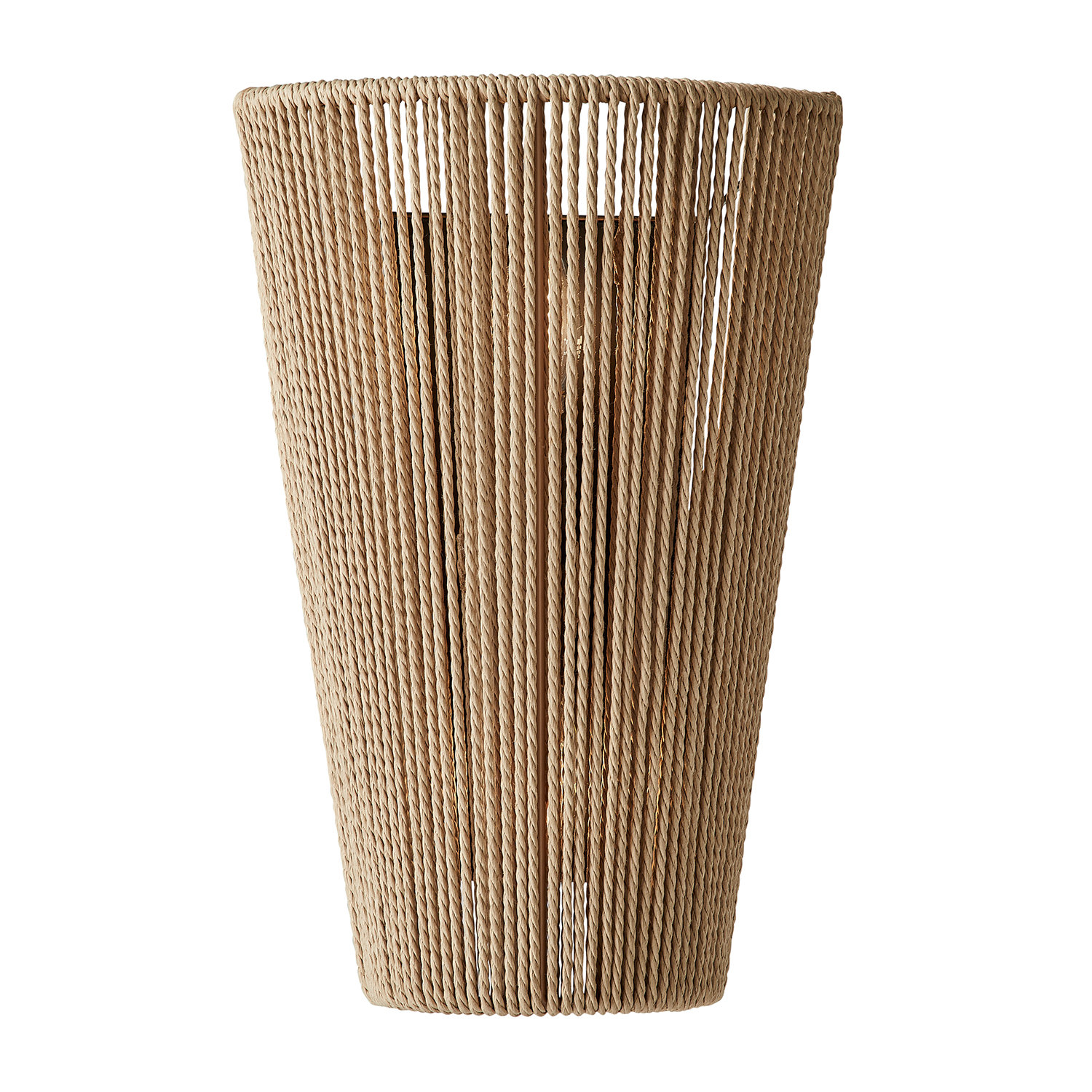 Dovecove Eco - Nido ADA 2-Light Natural Rope Wall Sconce | Wayfair