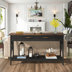 Breakwater Bay Grimball 71" Console Table with 2 Drawers, Long Sofa ...