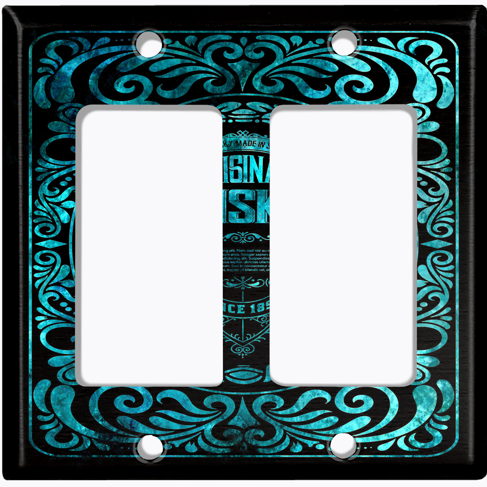 WorldAcc Metal Light Switch Plate Outlet Cover (Vintage Scottish ...