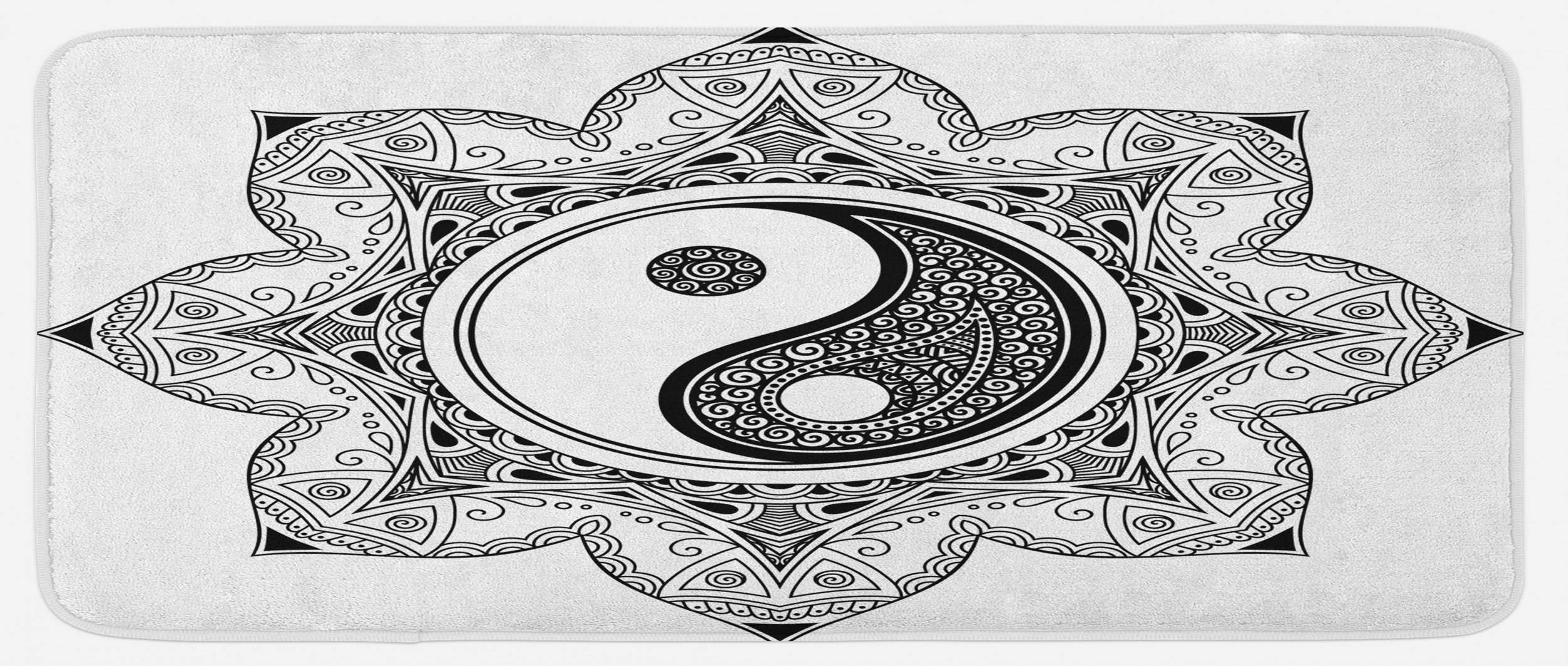 East Urban Home Ying Yang Kitchen Mat - Wayfair Canada