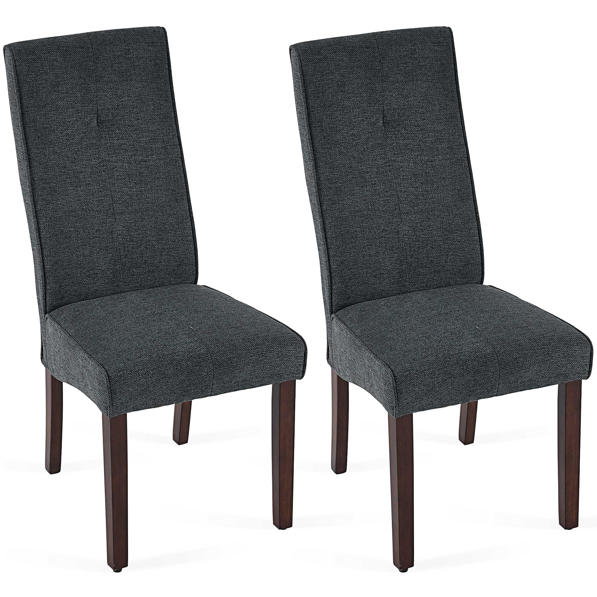 Winston Porter Linen Upholstered Dining Chair High Back ,Reading chair ...