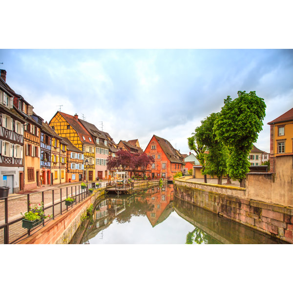 17 Stories Traditional Houses, Alsace by StevanZZ - Wrapped Canvas ...