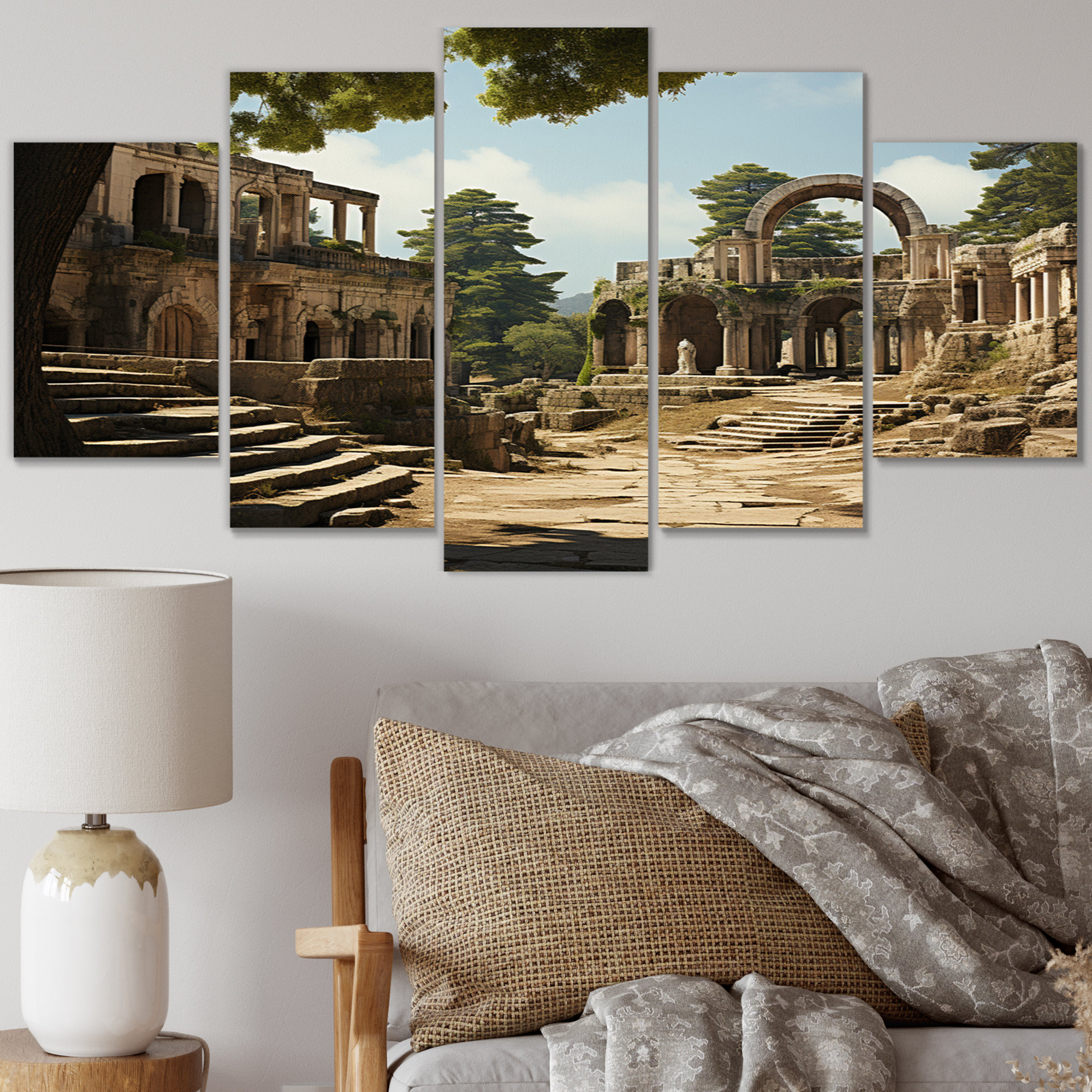 Design Art Greece Olympian Whispers Landscapes Metal Wall Art Set design-art-greece-olympian-whispers-landscapes-metal-wall-art-set