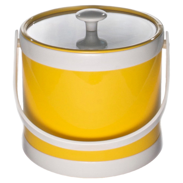 Mr Ice Bucket Springtime 3 Quart Ice Bucket Yellow | Wayfair