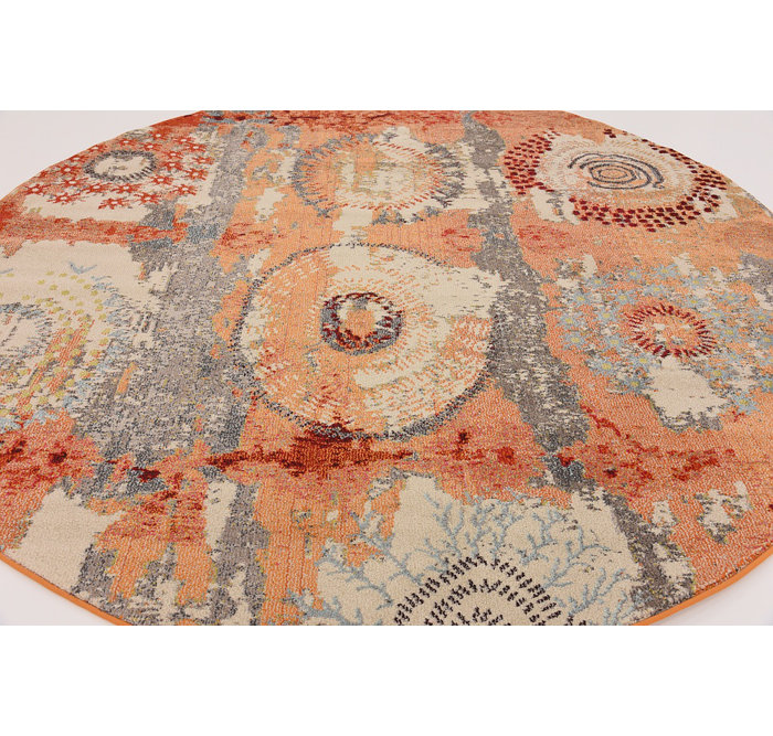 Langley Street Eddins Performance Orange Rug & Reviews | Wayfair
