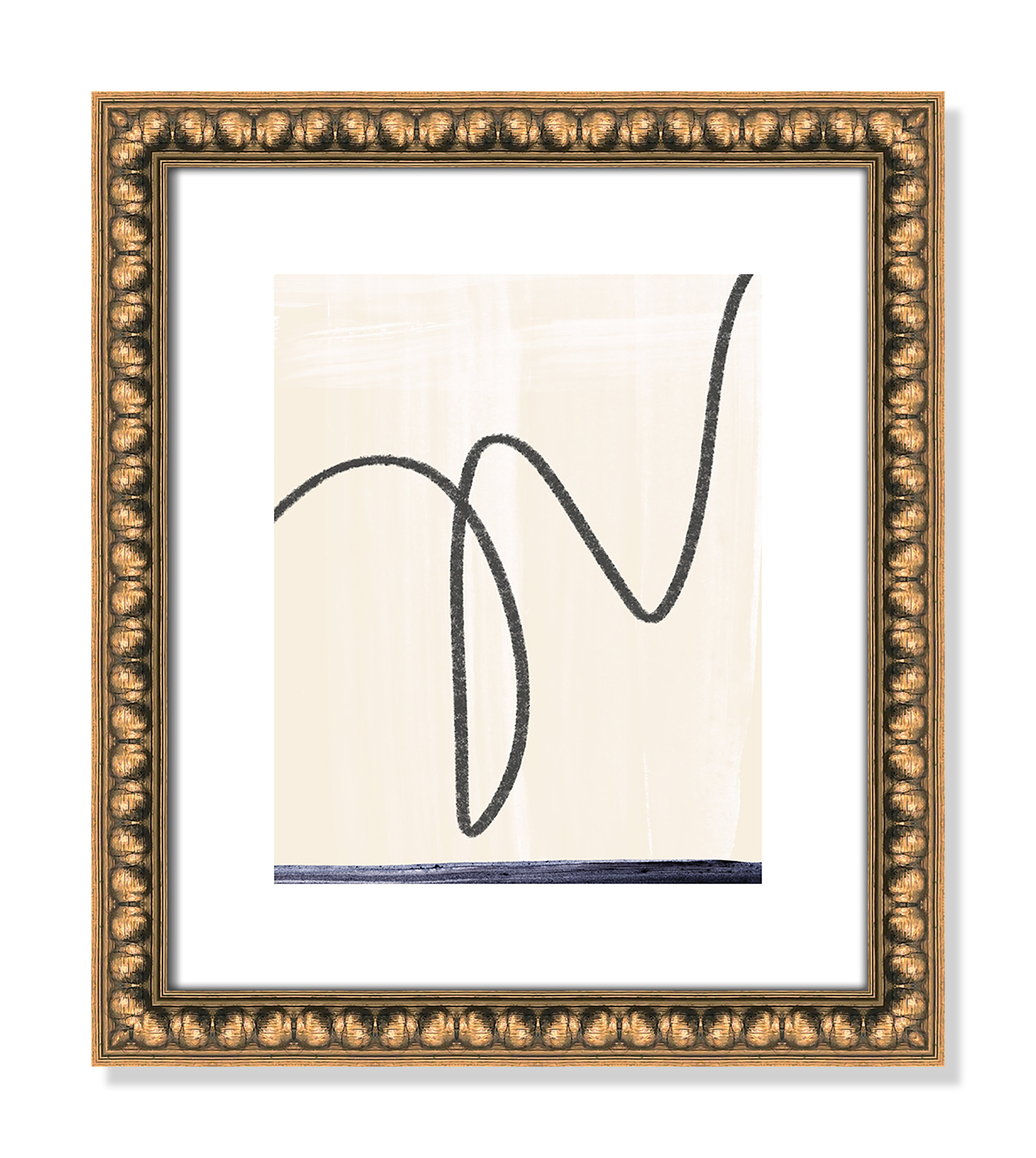Joss & Main Tigerlily 'Departured I' - Picture Frame Painting Print on ...
