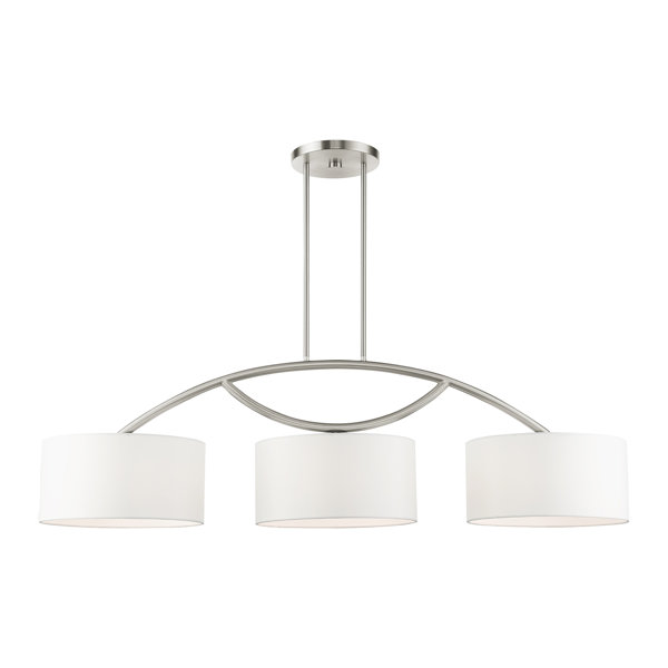 Hokku Designs Konur 3 - Light Kitchen Island Drum Pendant & Reviews ...