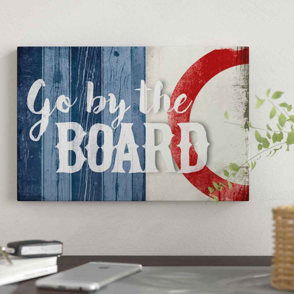 East Urban Home Go To The Board by PI Studio - Wrapped Canvas Gallery ...