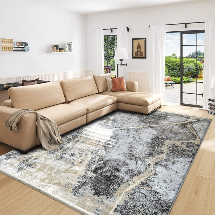 Williston Forge Daren Grey/Beige Indoor / Outdoor Rug | Wayfair.co.uk