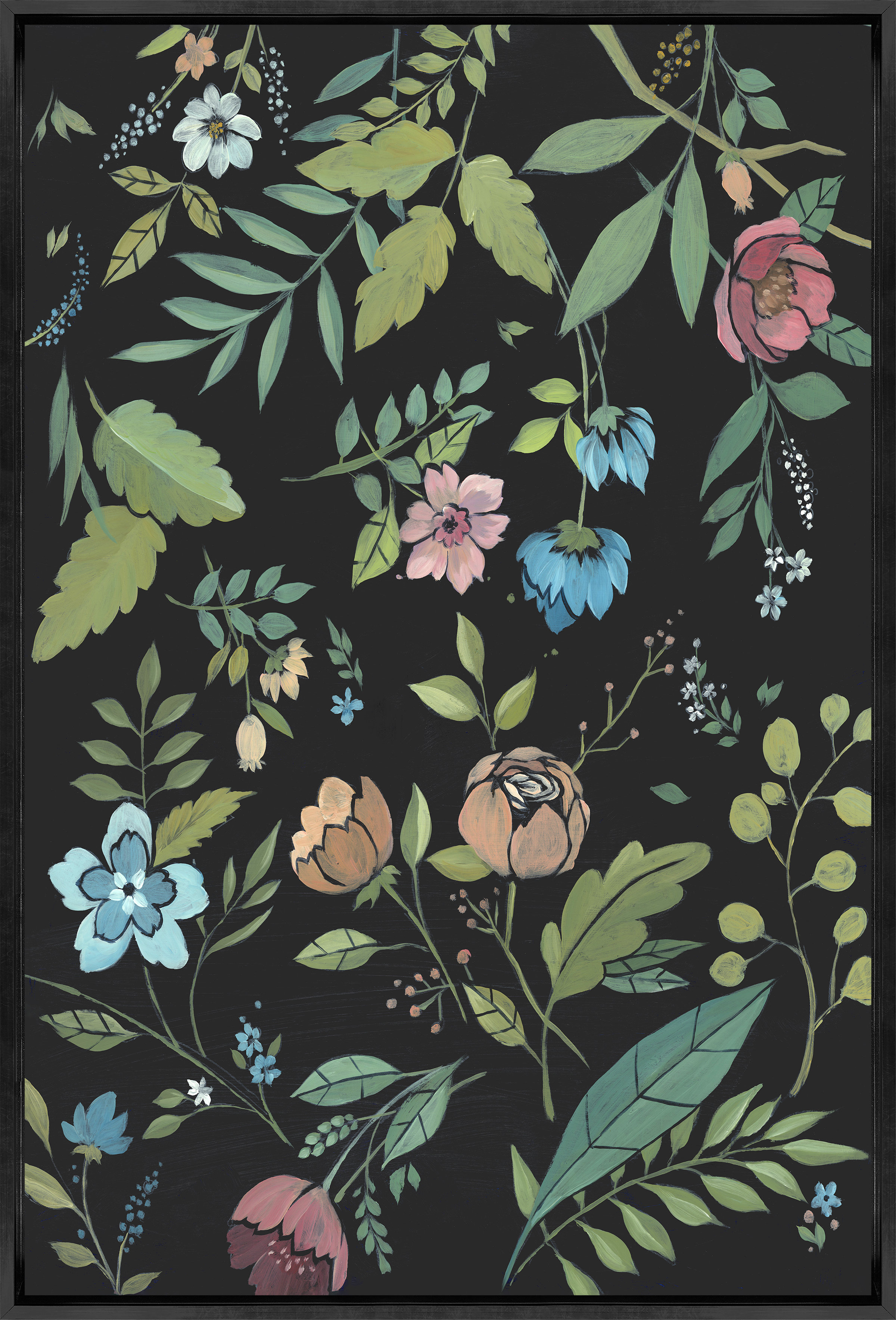 Chelsea Art Studio Blooming Colors I | Perigold