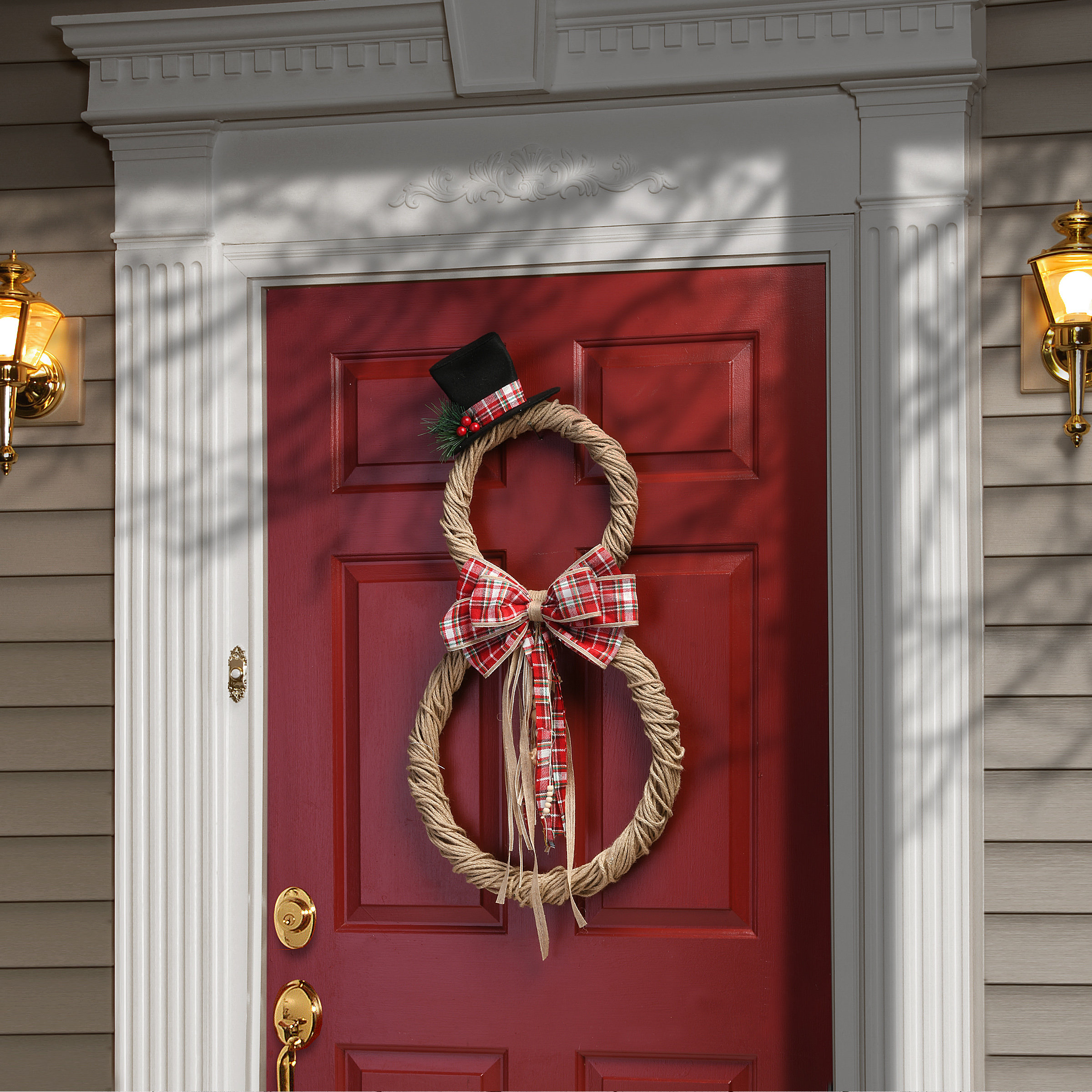 The Holiday Aisle® 31" Jute Wall Décor - Wayfair Canada