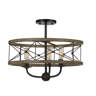 Williston Forge Edmonds Metal 3-Light Drum Chandelier & Reviews | Wayfair