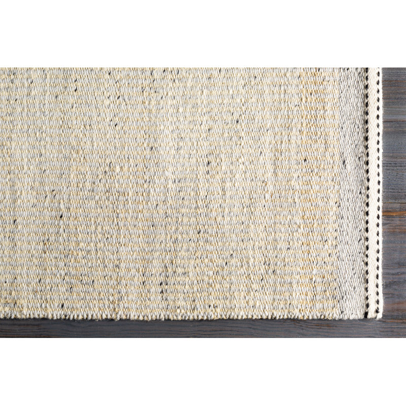 Lessie Handmade Flatweave Gray/Beige Area Rug & Reviews | Joss & Main